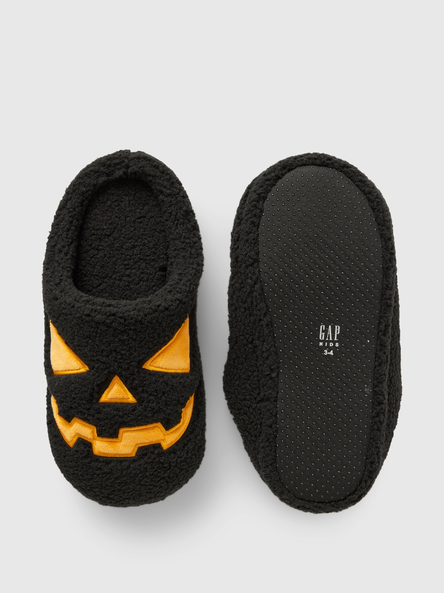 Kids Sherpa Halloween Slippers | Gap