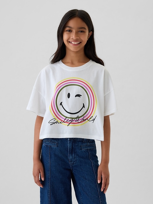 Kids Boxy Graphic T-Shirt | Gap