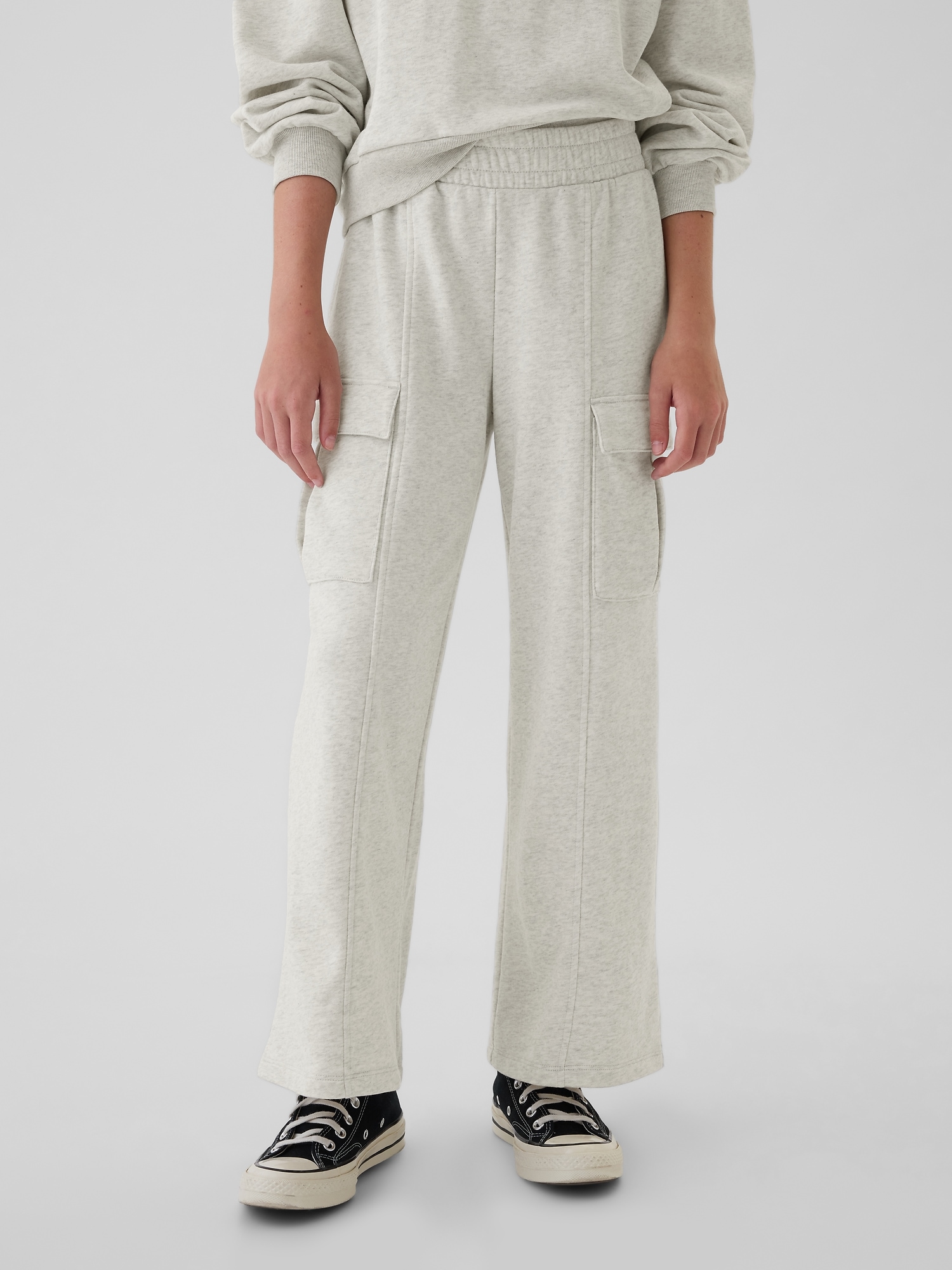 Kids Vintage Soft Seamed Cargo Sweatpants | Gap