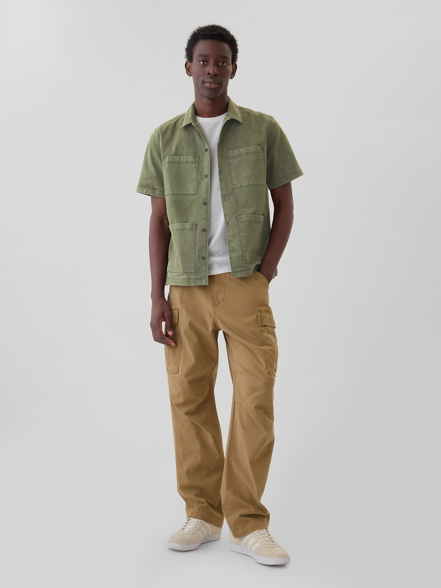 Twill Utility Shirt | Gap