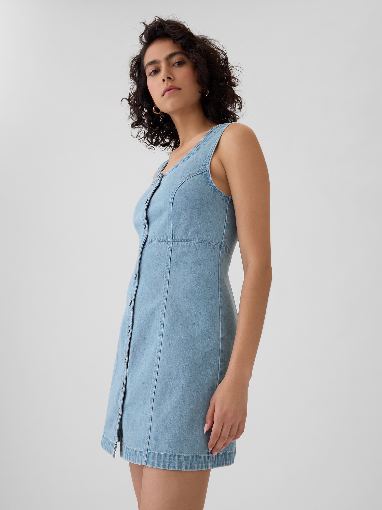 GapHeritage Denim Mini Dress | Gap