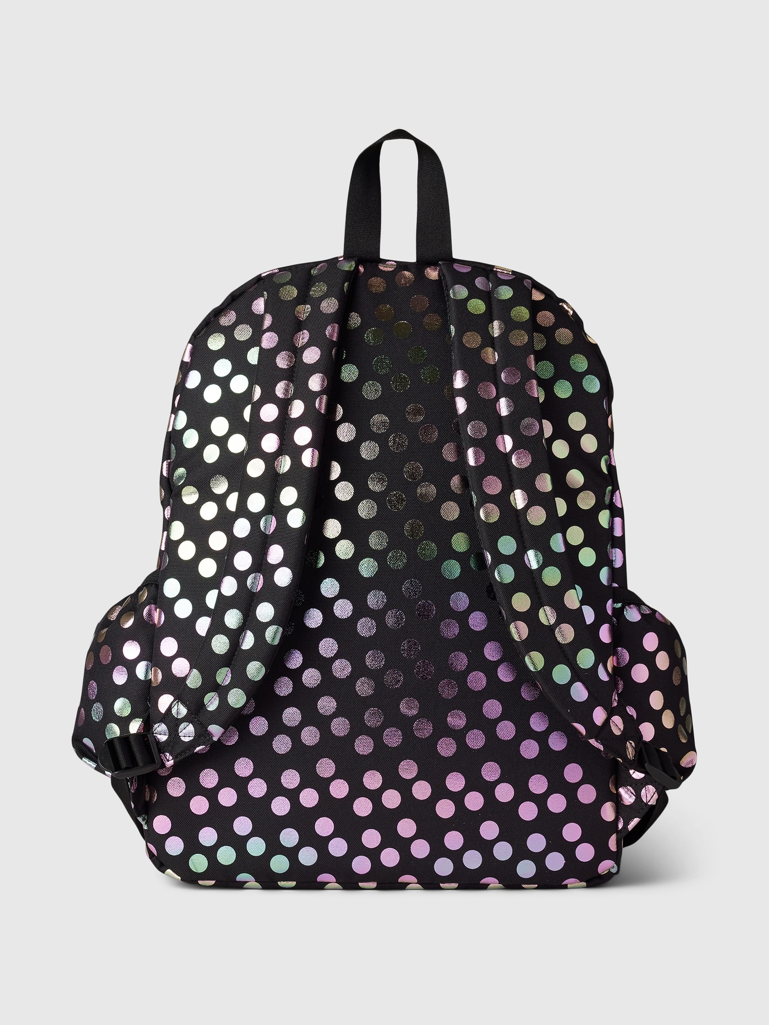 Kids Recycled Metallic Heart Backpack | Gap