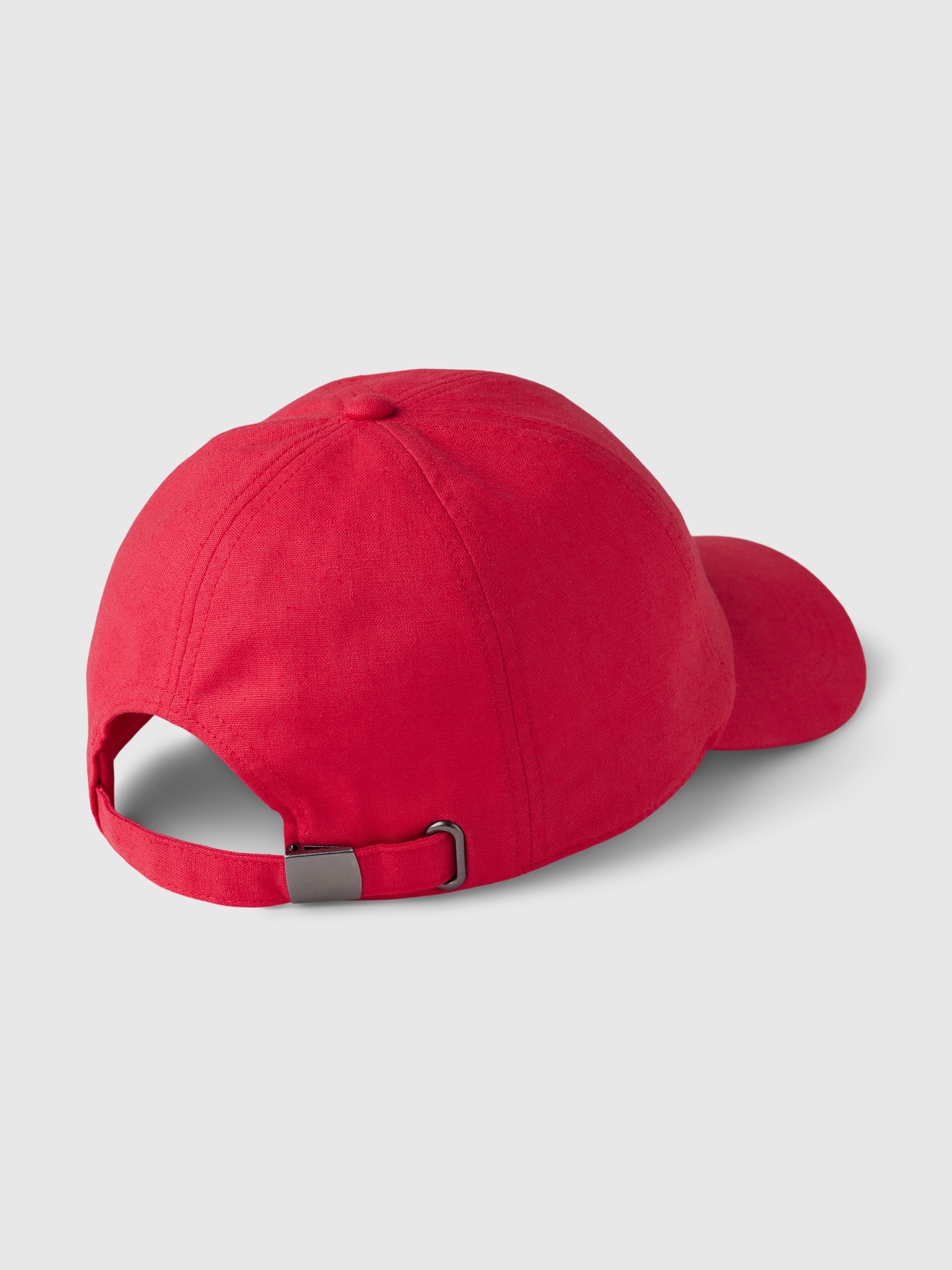 Linen-Cotton Baseball Hat | Gap