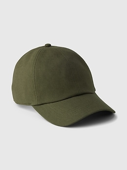 Linen-Cotton Baseball Hat | Gap