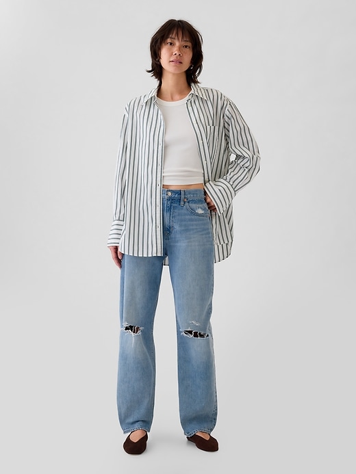 Organic Cotton Big Shirt | Gap