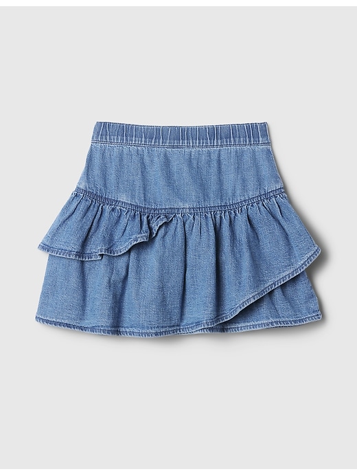 Baby & Toddler Denim Ruffle Skirt | Gap