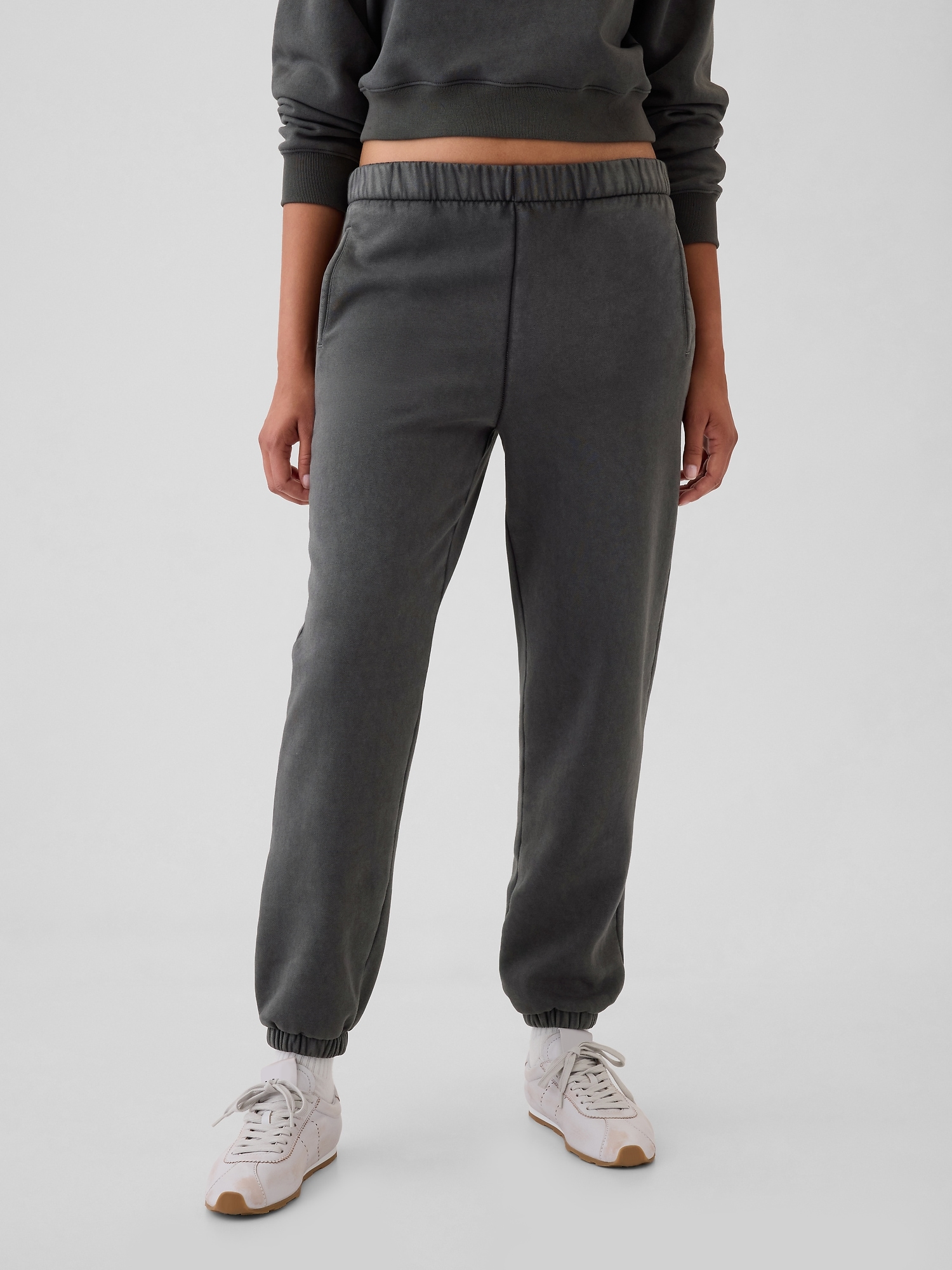 Vintage Soft High Rise Boyfriend Joggers | Gap
