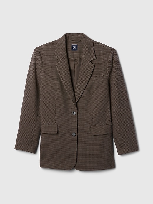 Relaxed Plaid Blazer | Gap