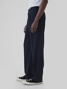 365 Relaxed Pleated Trousers | Gap