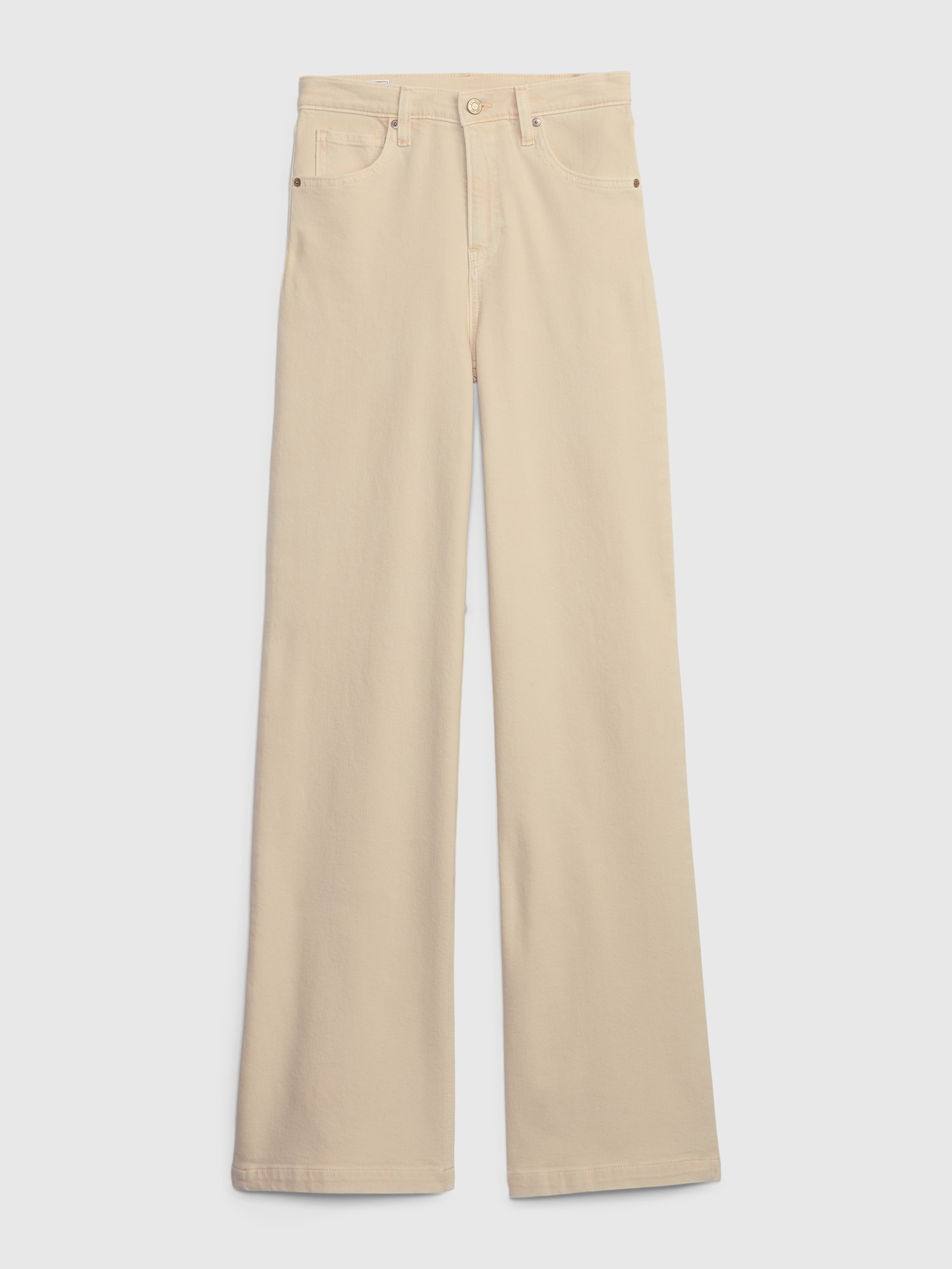 High Rise Stride Wide-Leg Jeans | Gap