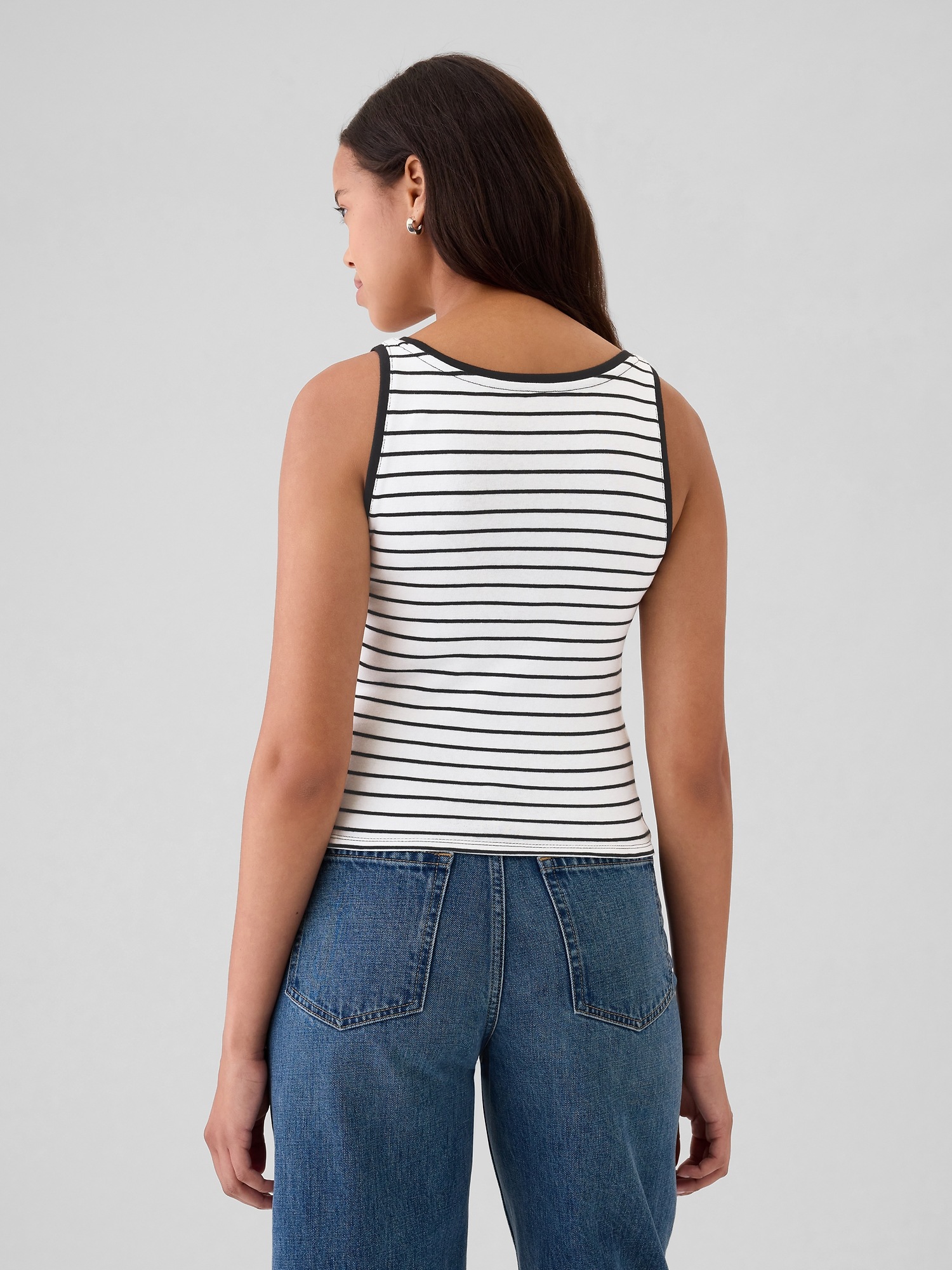 Modern Cropped Tank Top | Gap