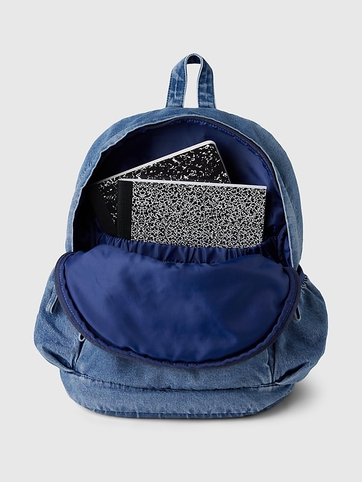 Gap × American Girl Logo Denim Backpack | Gap