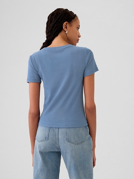 Modern Rib Crop T-Shirt | Gap