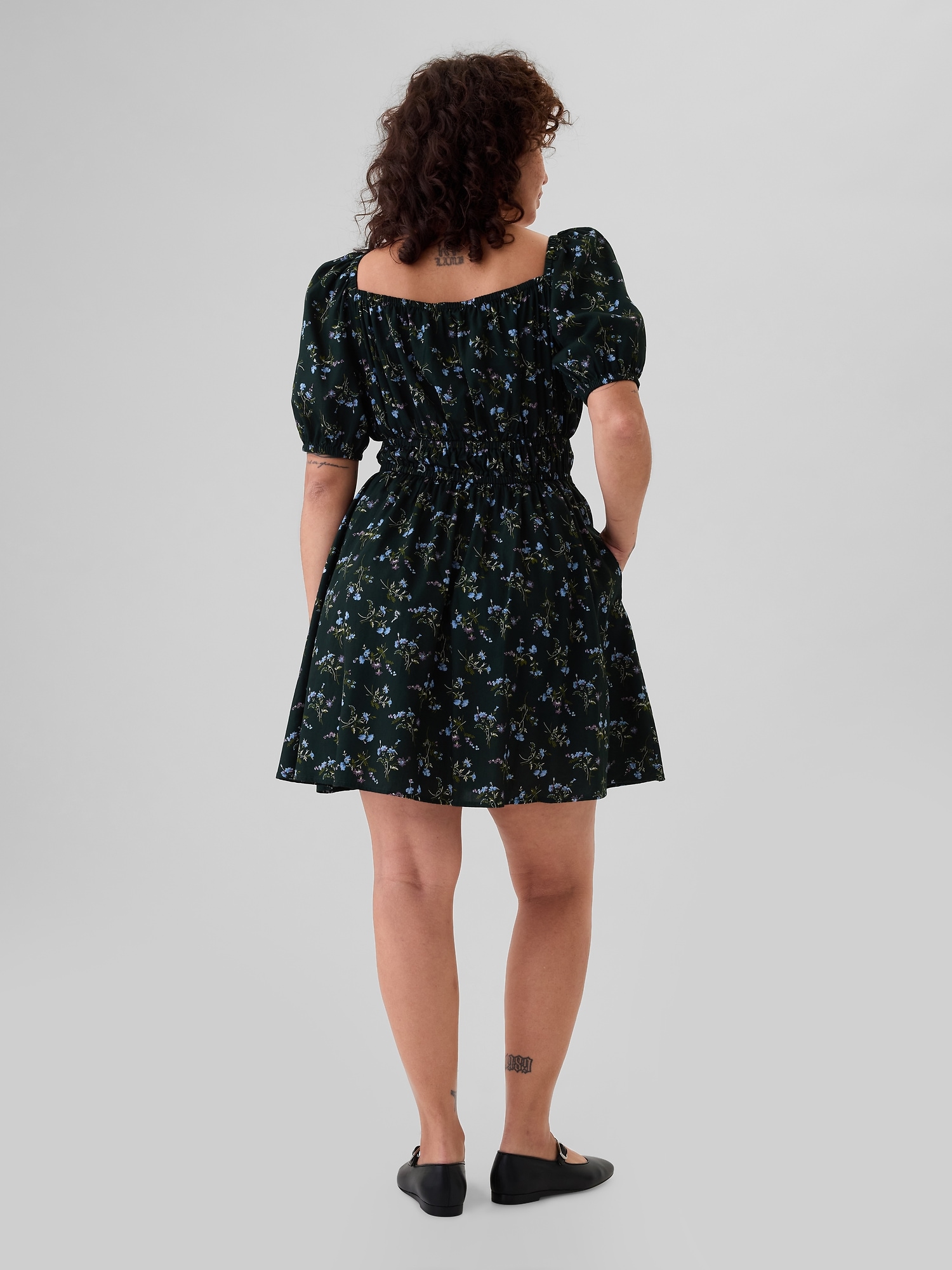 Smocked Mini Dress | Gap