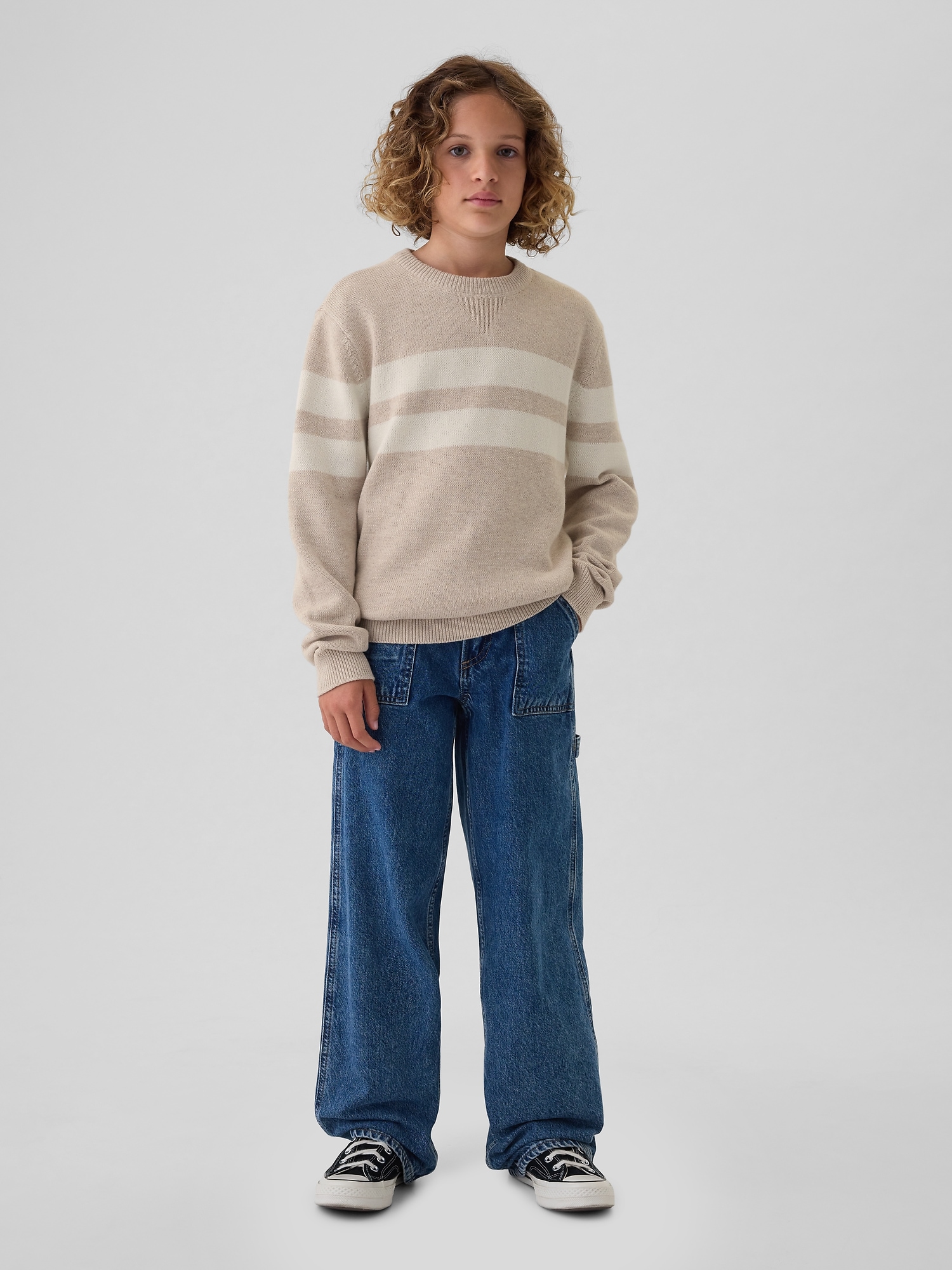 Kids Striped Sweater | Gap