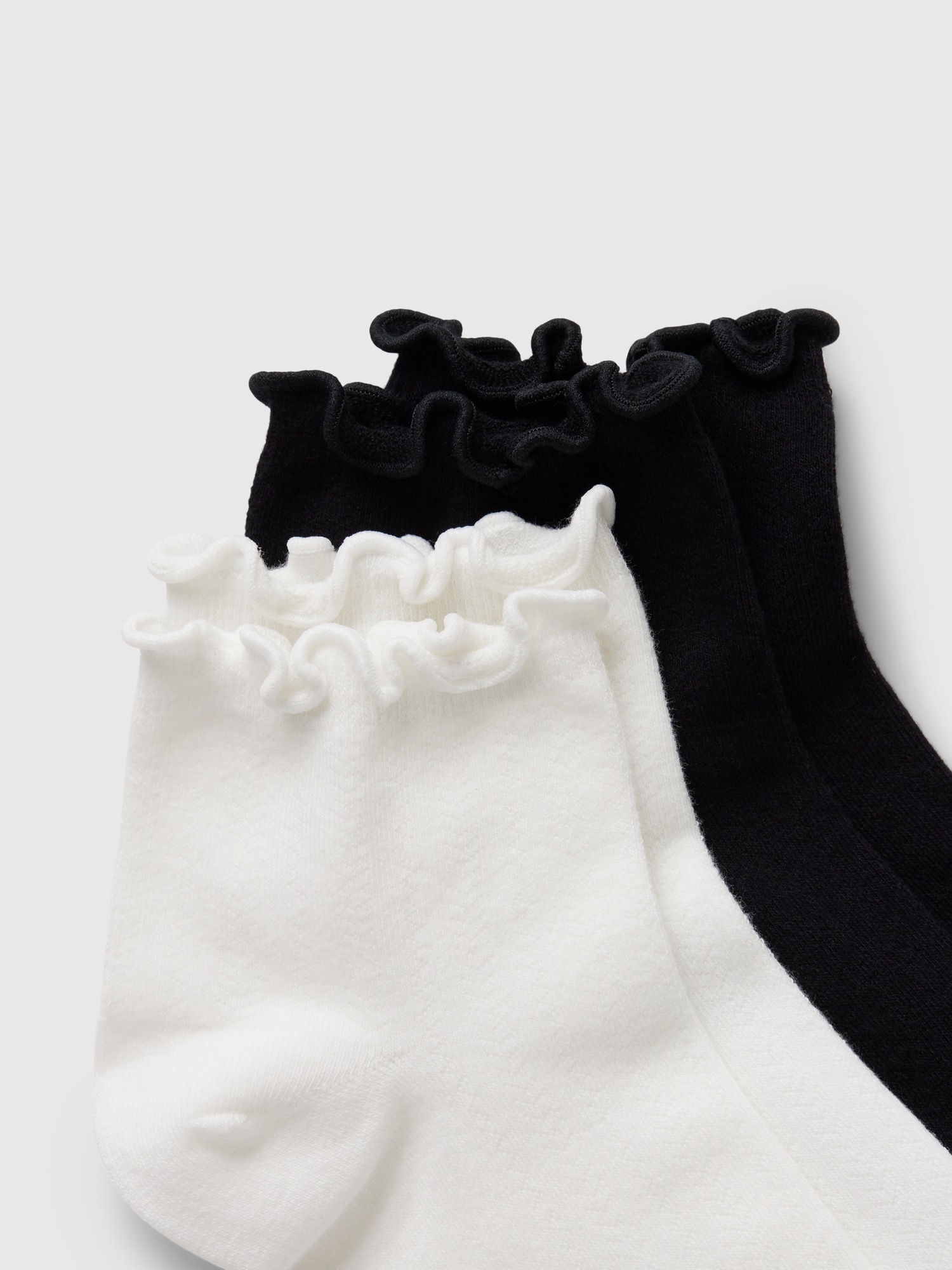 Ruffle Trim Ankle Socks 2 Pack Gap