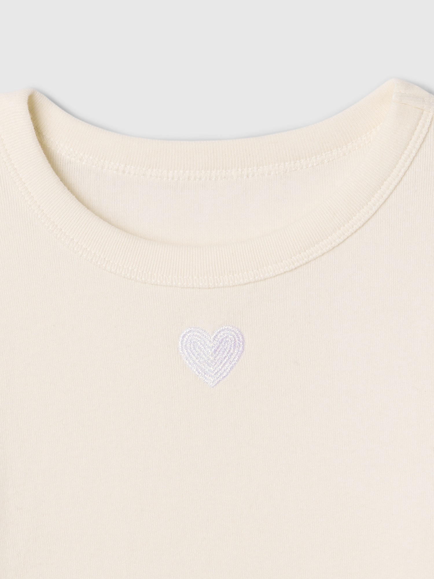 Kids Rib Embroidered Graphic T-Shirt | Gap