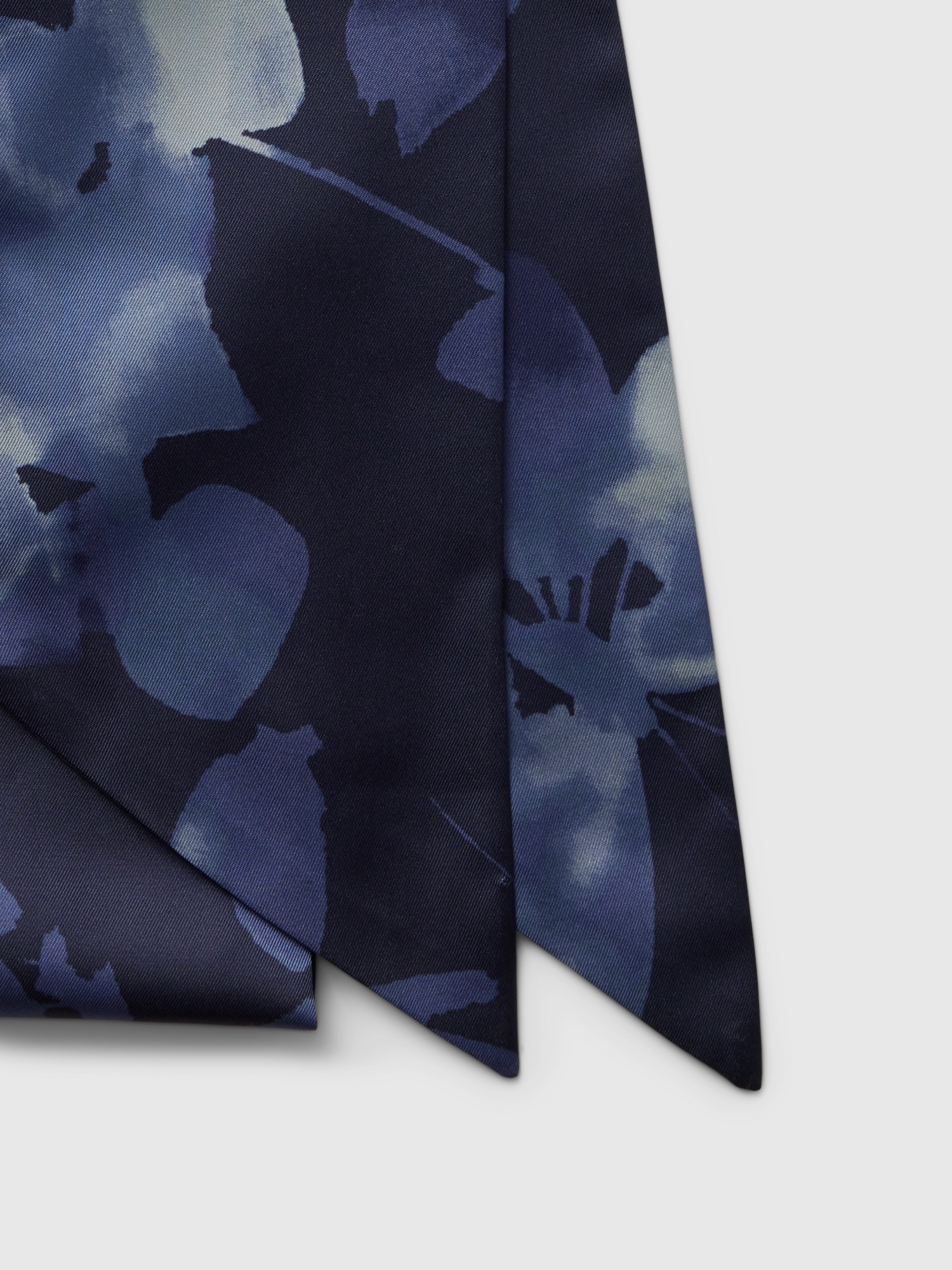 Recycled Satin Skinny Scarf | Gap