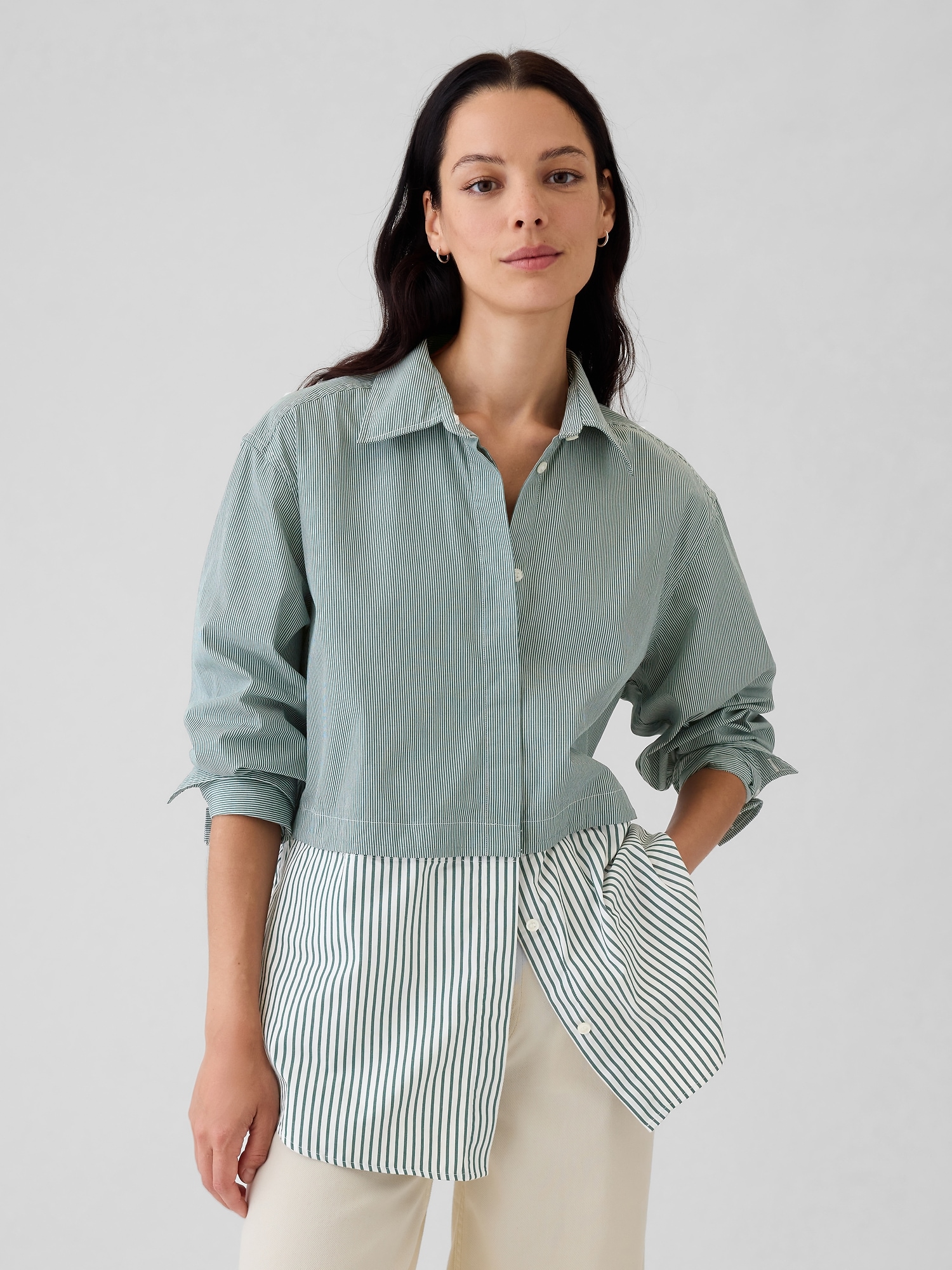 Organic Cotton Big Shirt | Gap