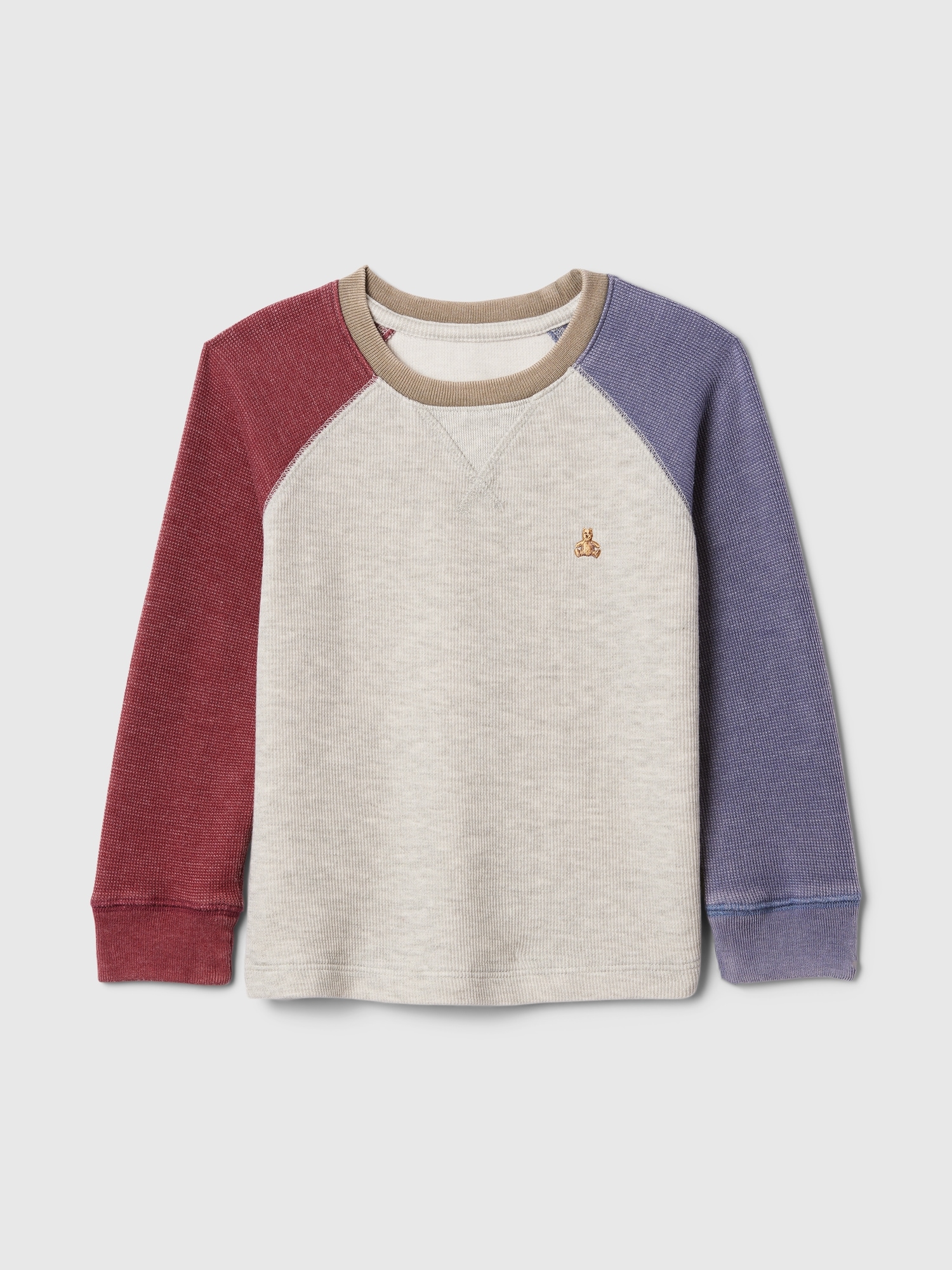 Baby & Toddler Textured Raglan T-Shirt | Gap