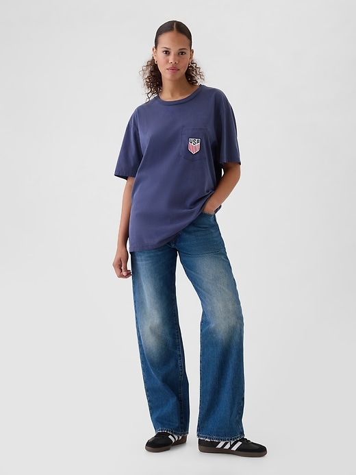 Team USA Graphic Pocket T-Shirt | Gap