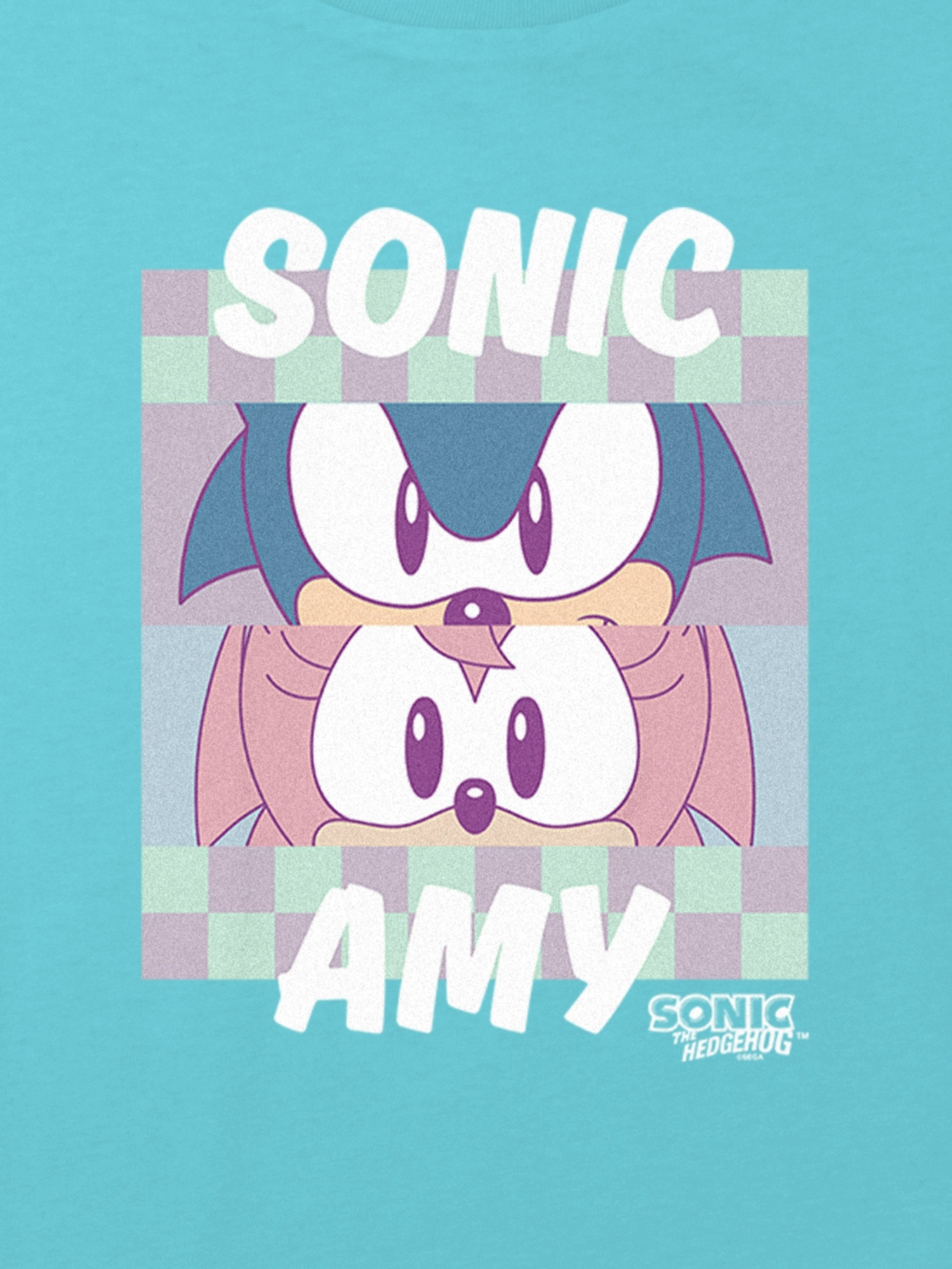Kids Sonic The Hedgehog Graphic Boxy Crop Tee | Gap