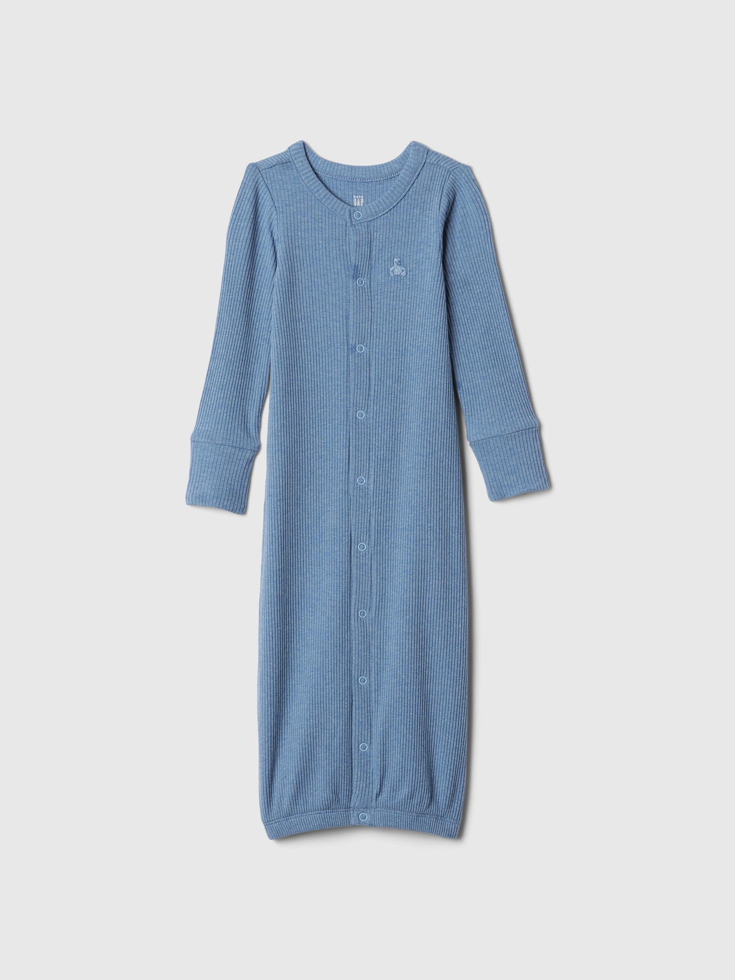Baby Rib Convertible Sleep Gown | Gap