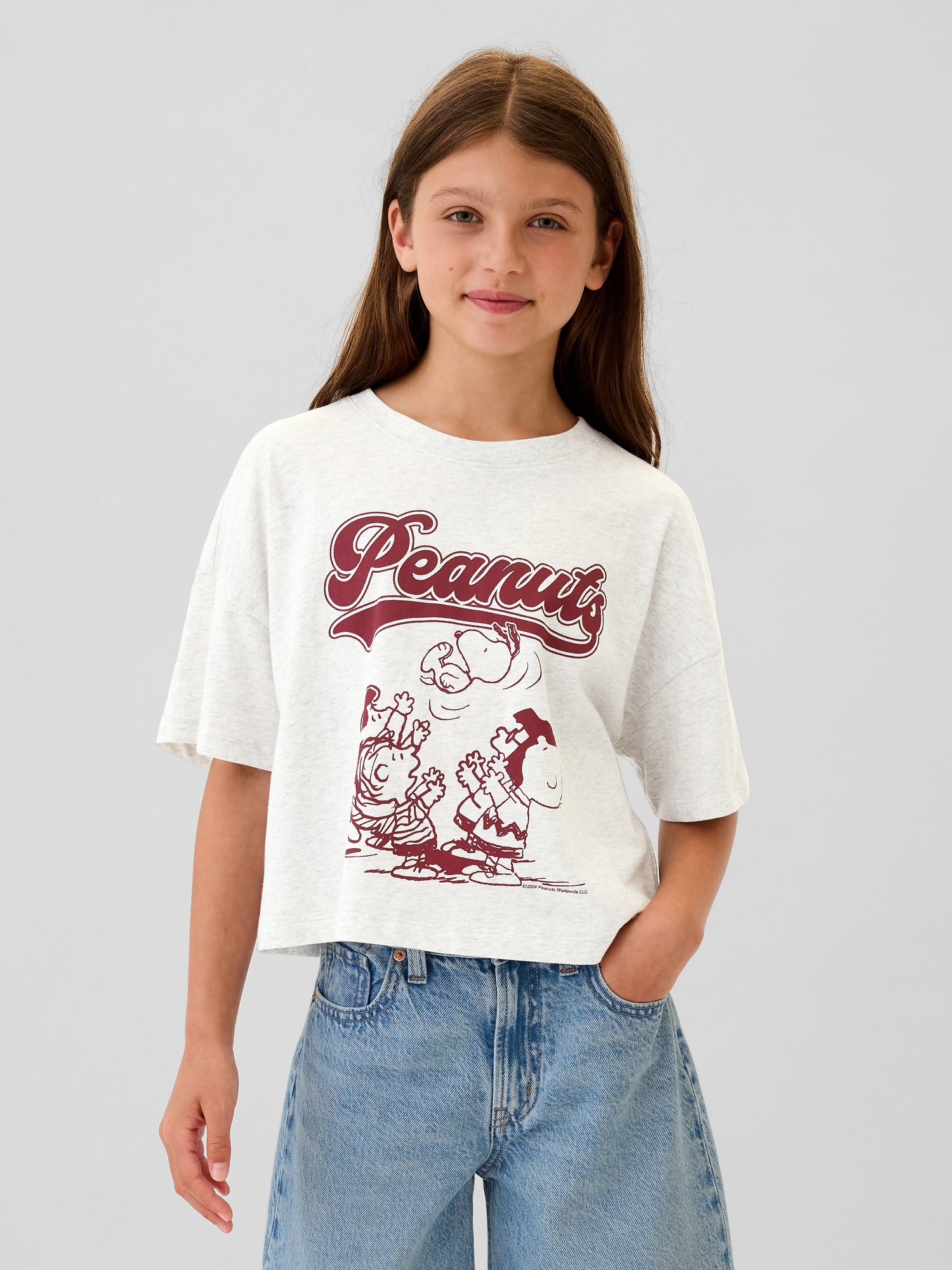 Kids Boxy Graphic T-Shirt | Gap
