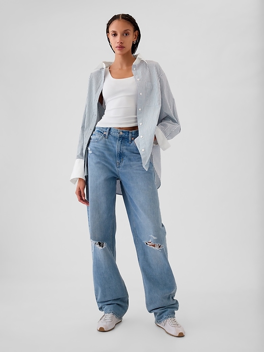 Organic Cotton Big Shirt | Gap