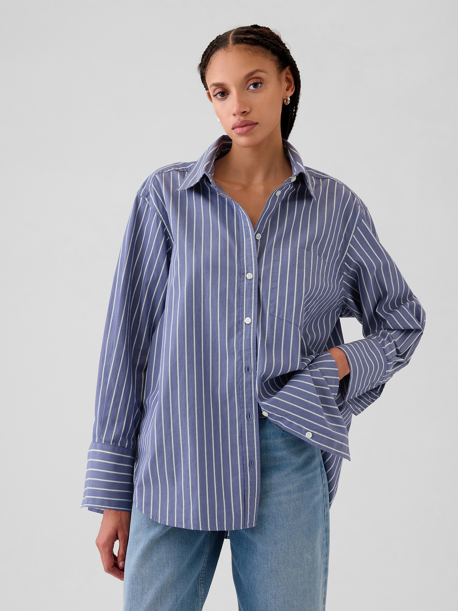 Organic Cotton Big Shirt | Gap