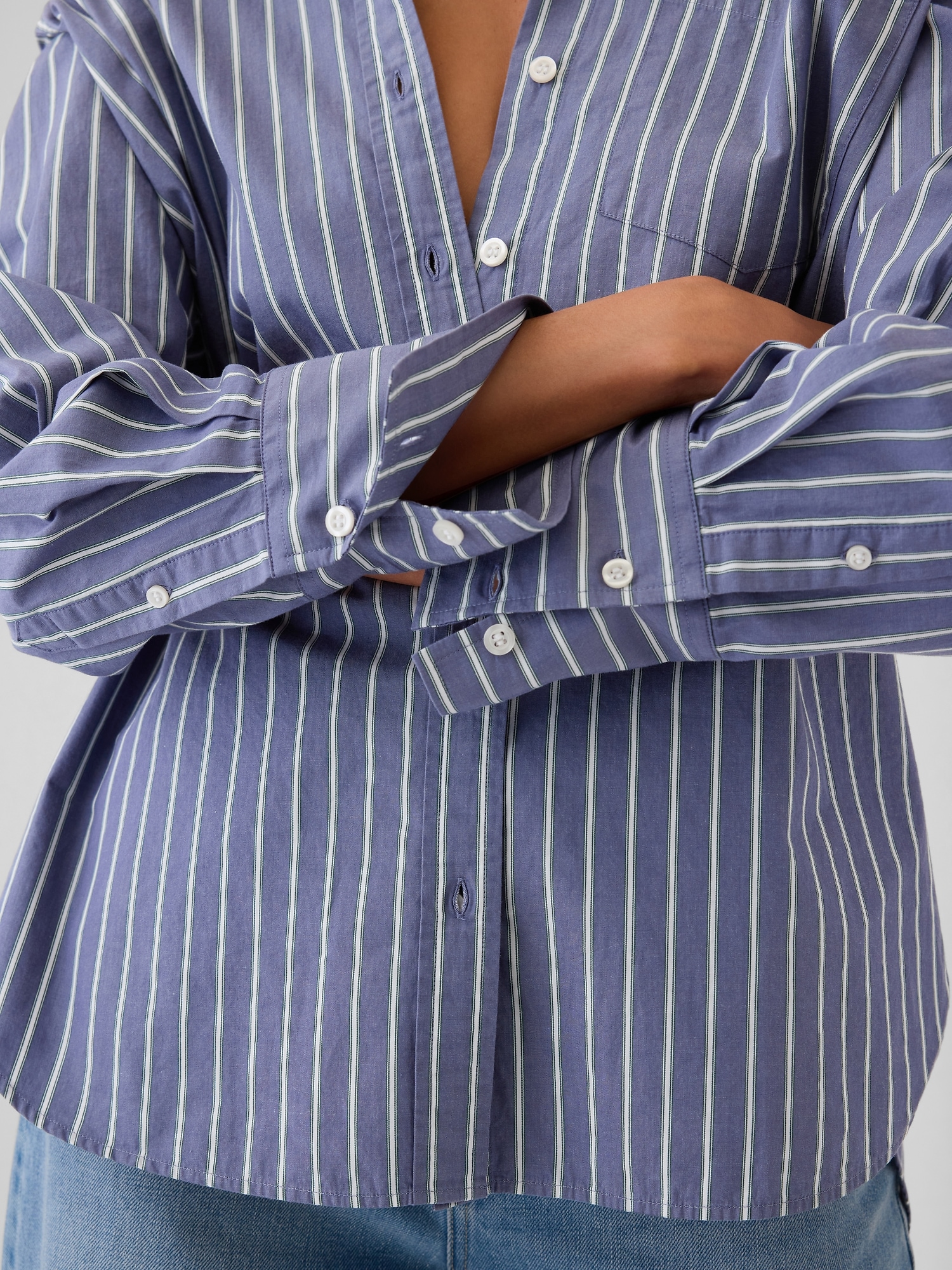 Organic Cotton Big Shirt | Gap
