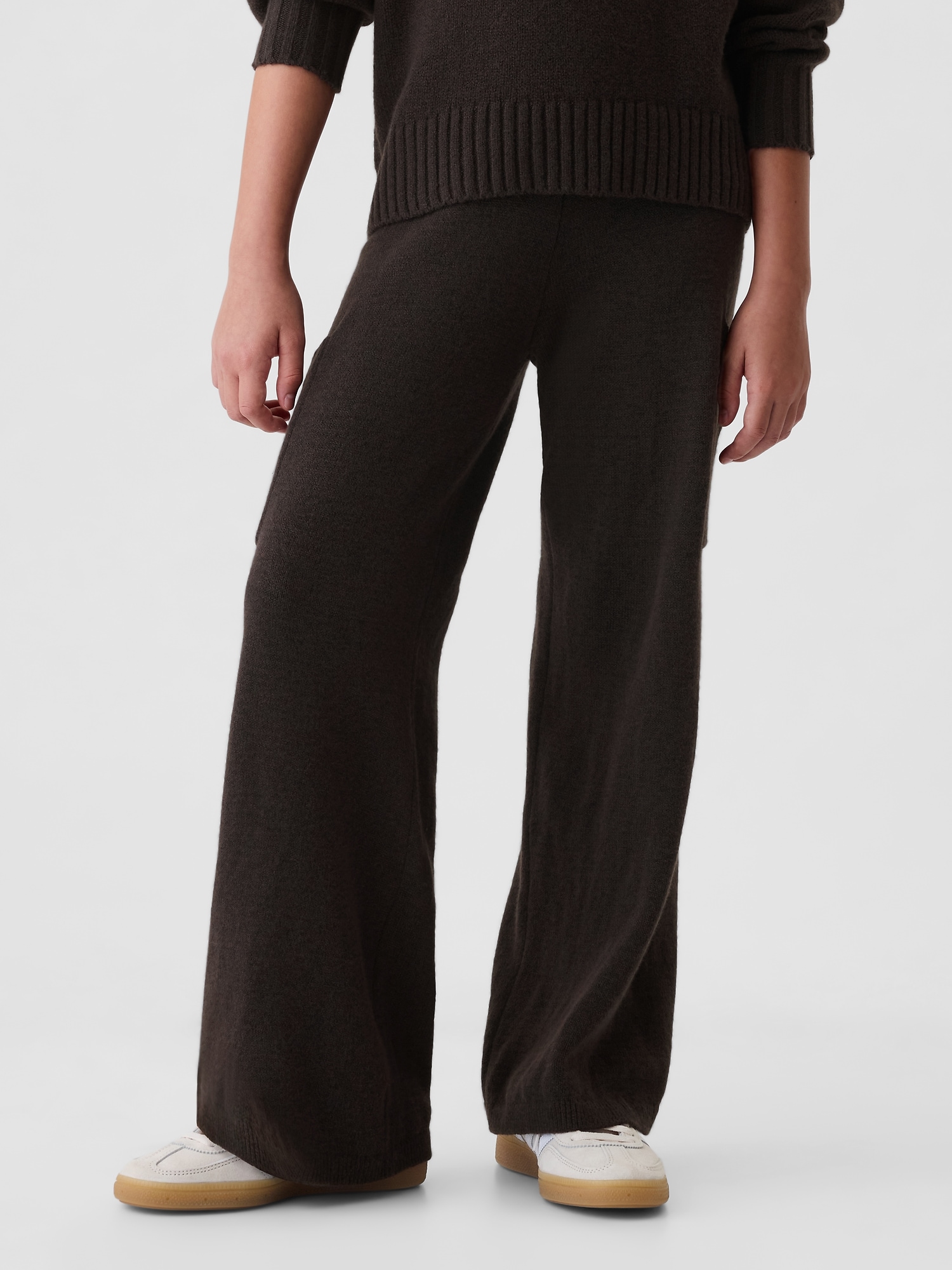 Kids CashSoft Cargo Sweater Pants | Gap