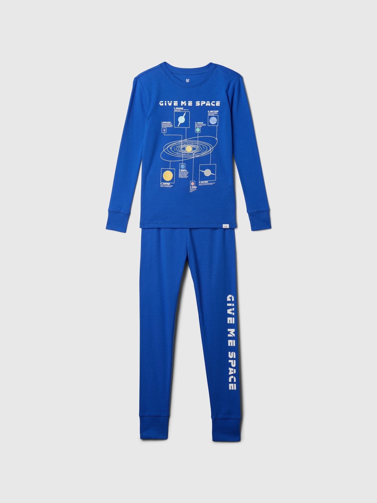 Kids Organic Brushed Cotton PJ Set Gap