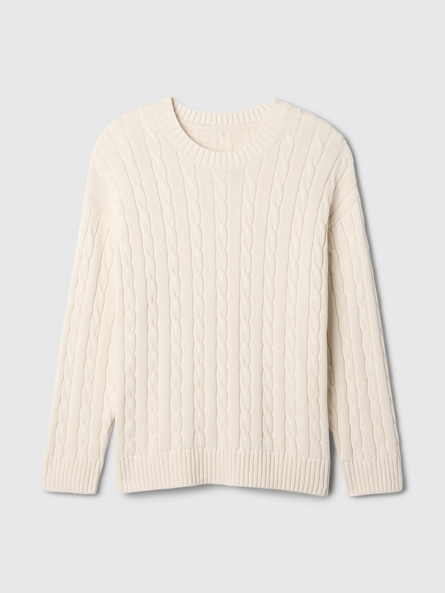 Oversized Cable-Knit Sweater | Gap