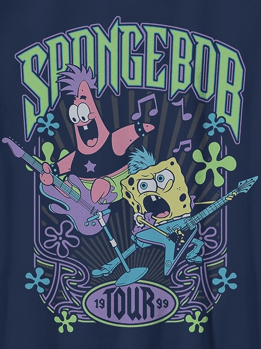 Kids Spongebob Rock Tour Graphic Tee | Gap