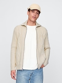 Full-Zip Sweater Cardigan | Gap