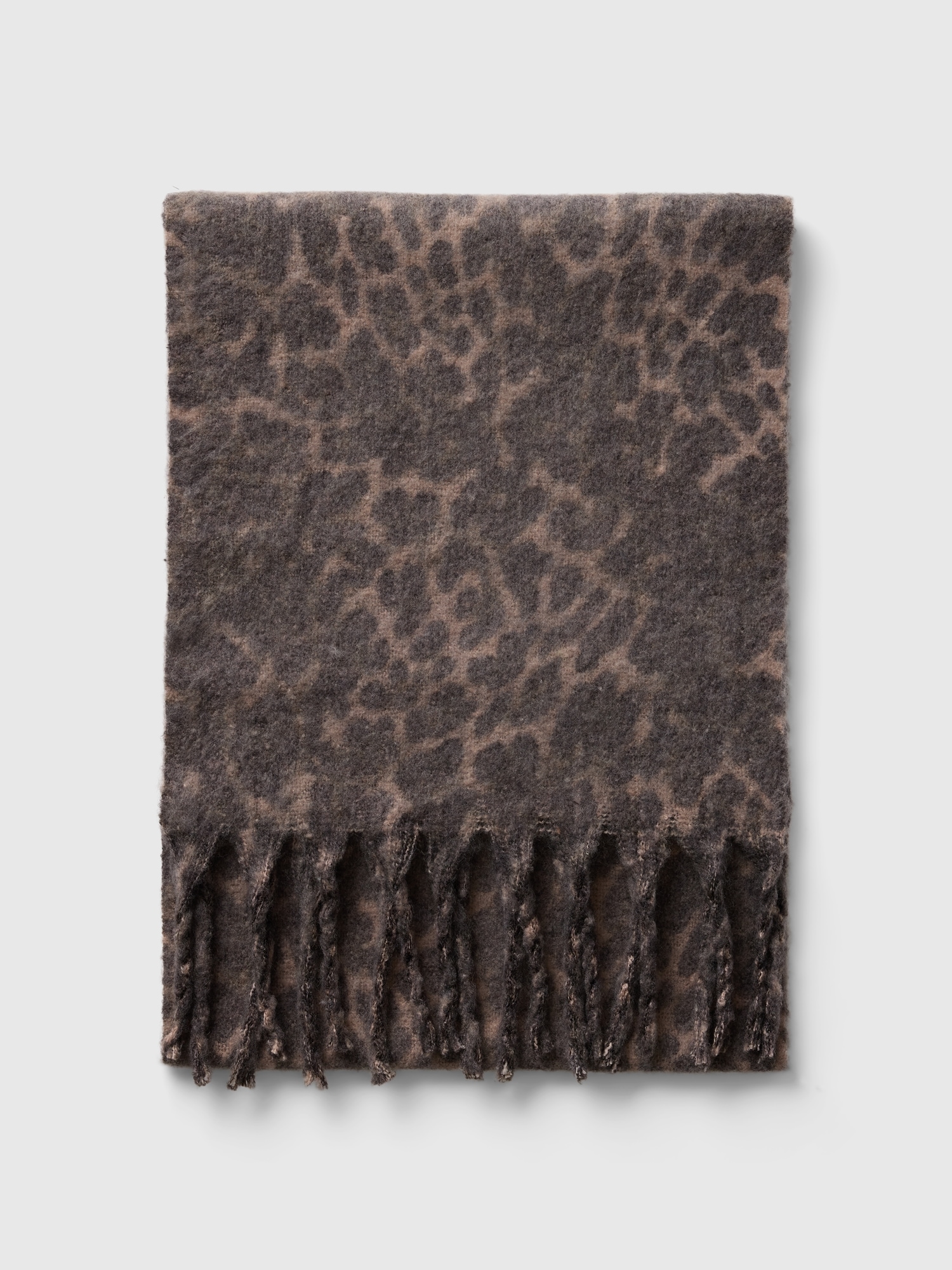 Leopard Fringe Scarf | Gap