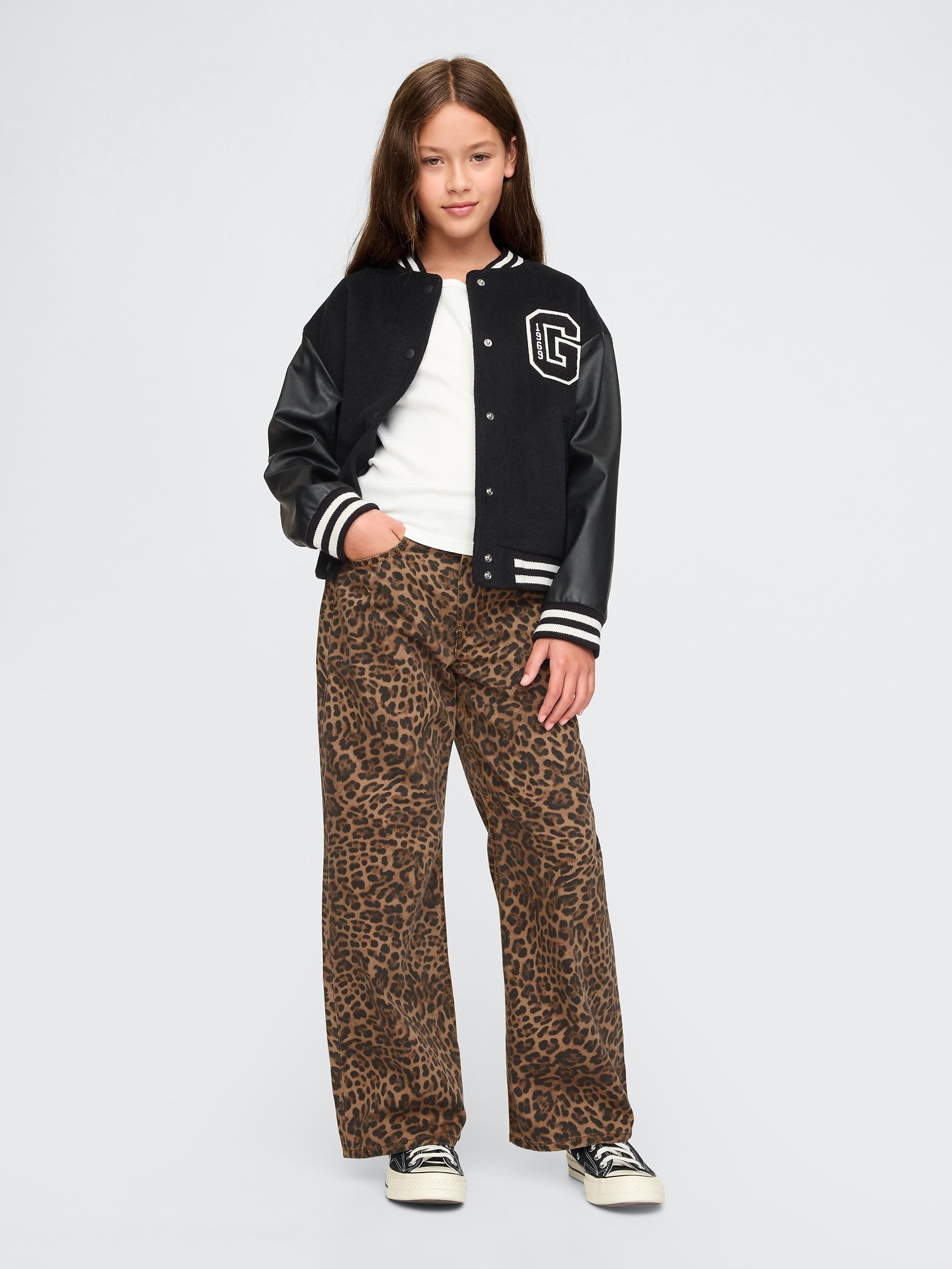 Gap leopard jeans store