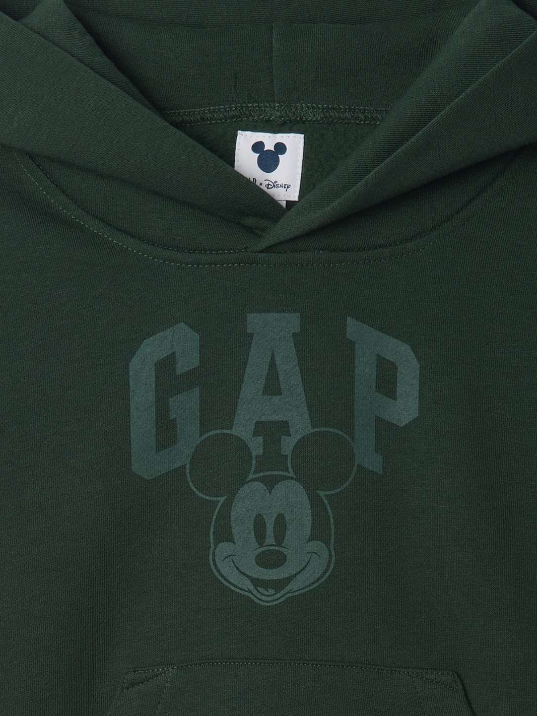 Gap × Disney Baby Vintage Soft Mickey Mouse Logo Hoodie | Gap