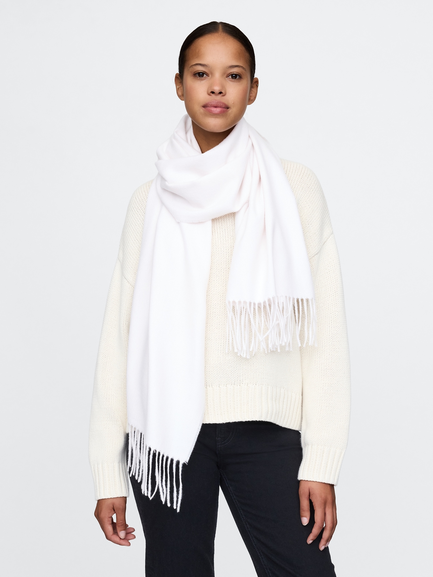 Fringe Scarf Gap