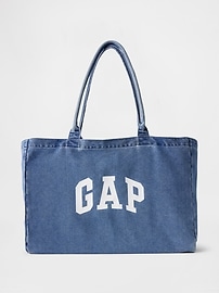 Gap Logo Denim Tote Bag | Gap