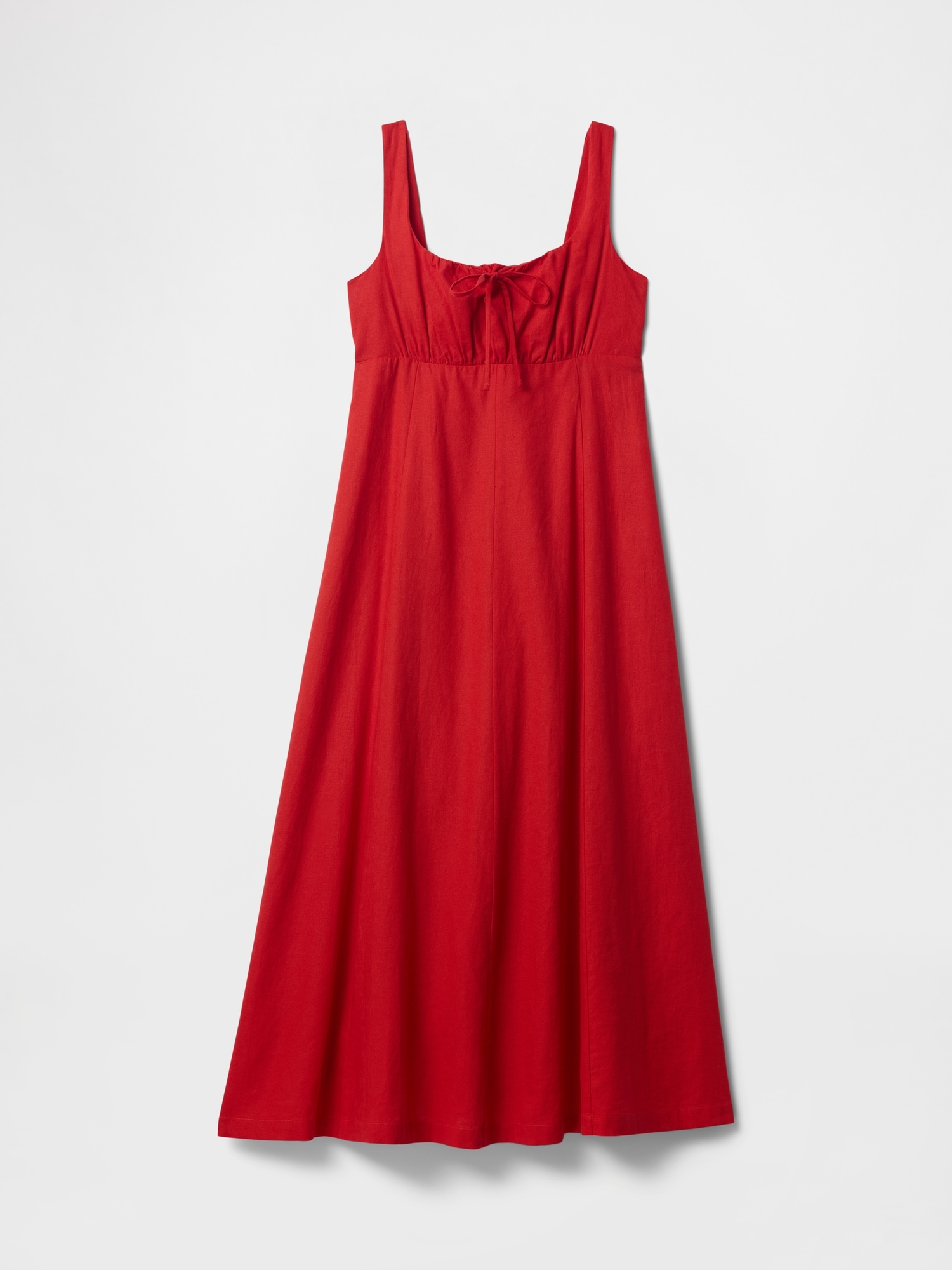 Linen-Blend Maxi Dress | Gap