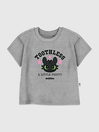 Toddler How To Train Your Dragon Toothless Fiesty Graphic T-Shirt | Gap