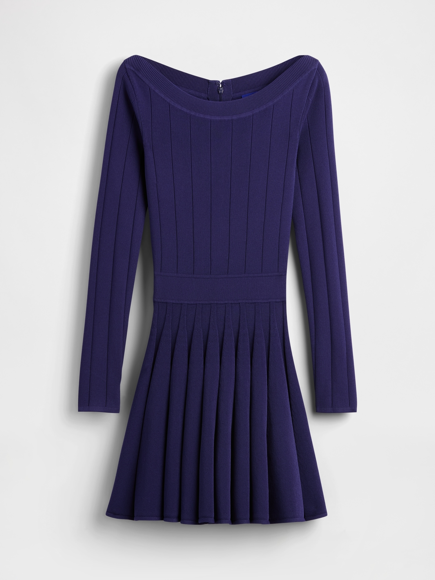 GapStudio Boatneck Pleated Mini Dress | Gap GapStudio Boatneck Pleated Mini Dress | Gap