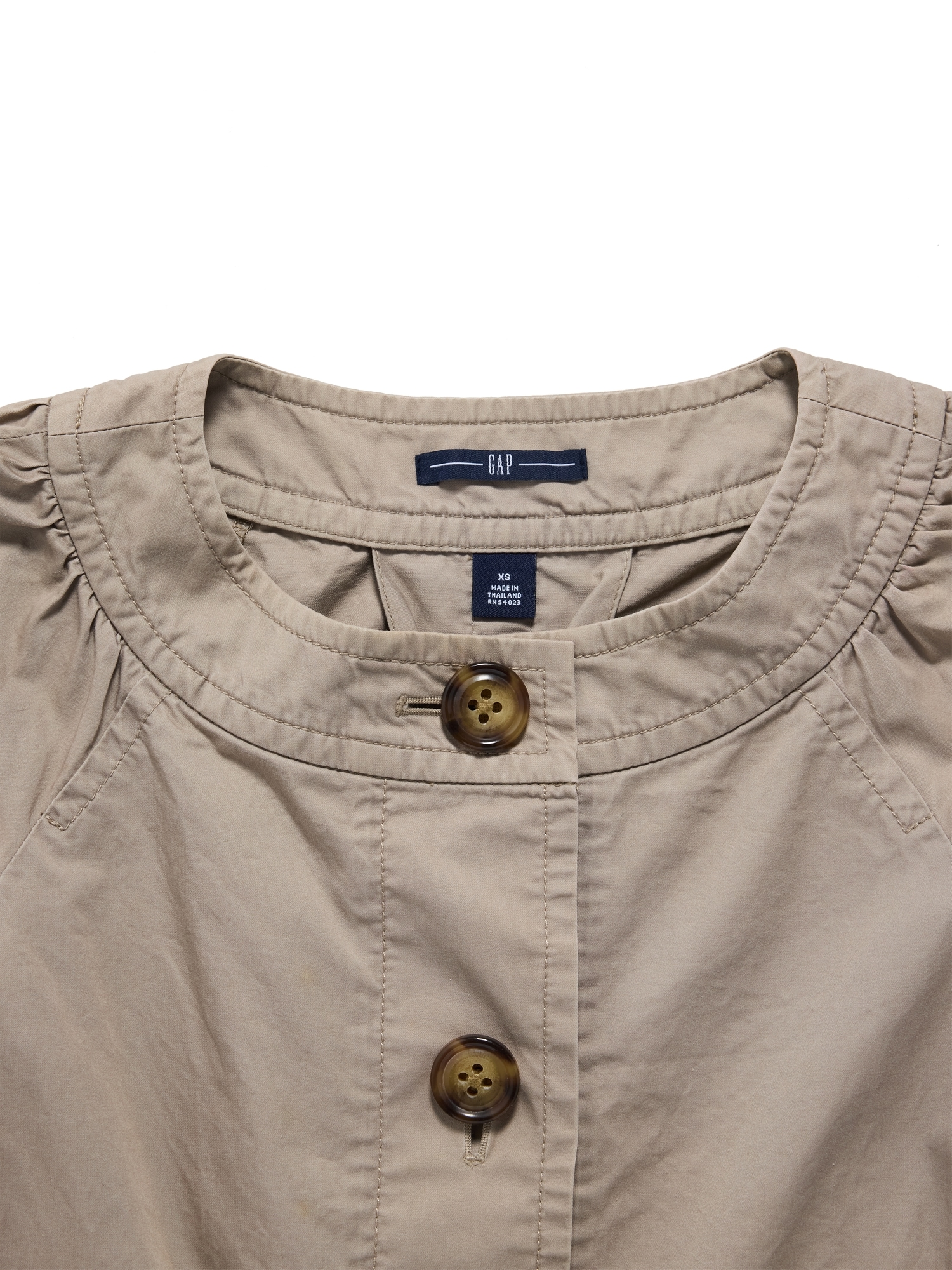 2008 GapVintage Women's Lightweight Khaki Jacket — XS | Gap