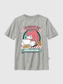 Kids Sonic The Hedgehog Knuckles Pizza Graphic T-Shirt | Gap