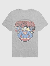 Superman Vintage Hero Pose Graphic T-Shirt | Gap