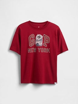 Kids Relaxed Graphic Logo T-Shirt | Gap