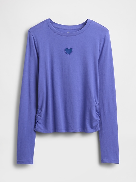 Kids Ruched Side T-Shirt | Gap