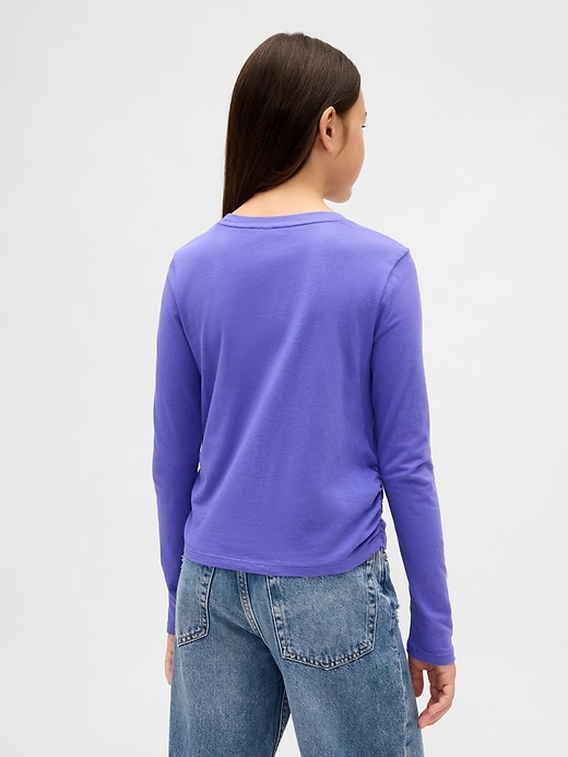 Kids Ruched Side T-Shirt | Gap